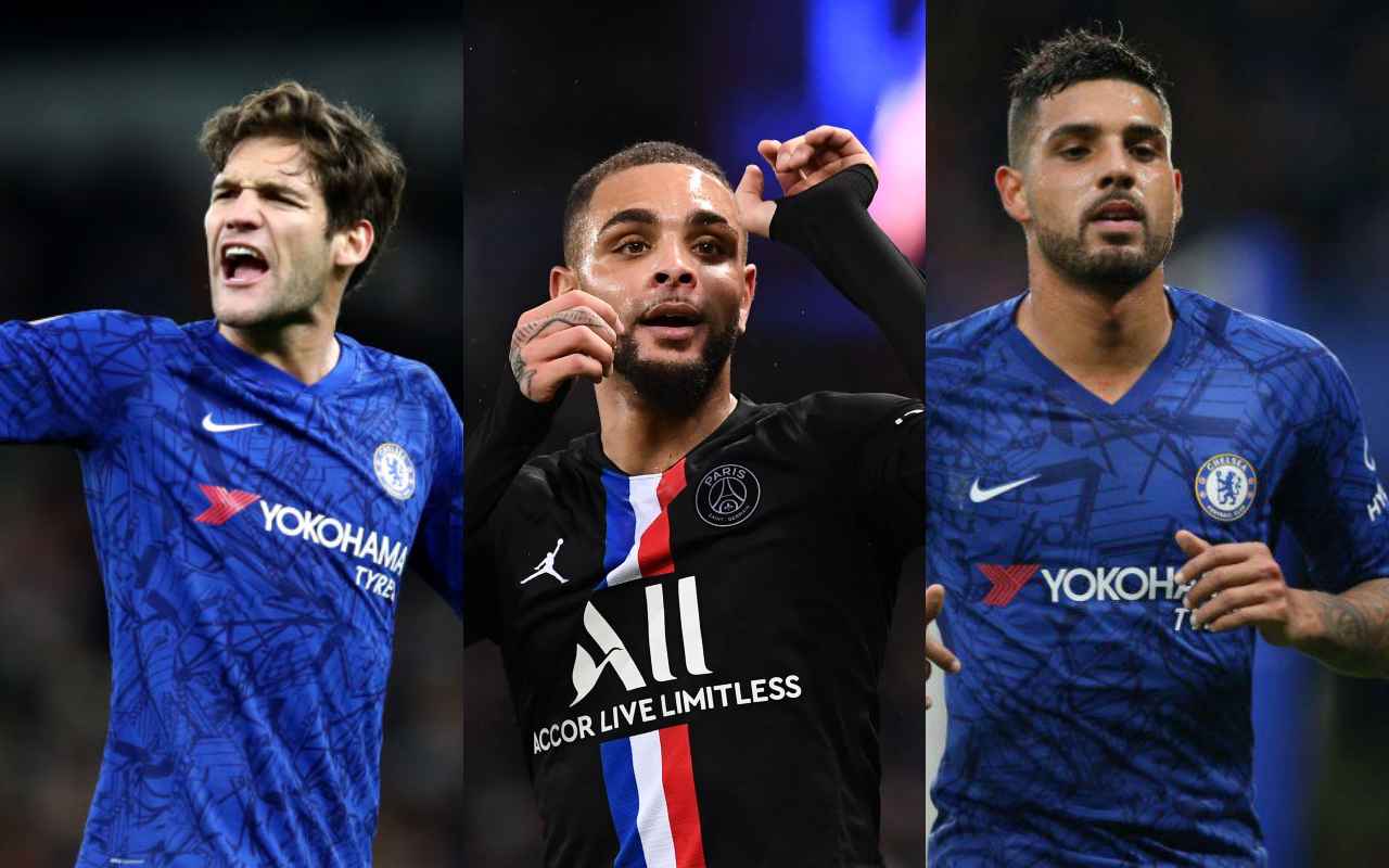 Calciomercato Juventus, caccia ai terzini | Da Emerson a Marcos Alonso