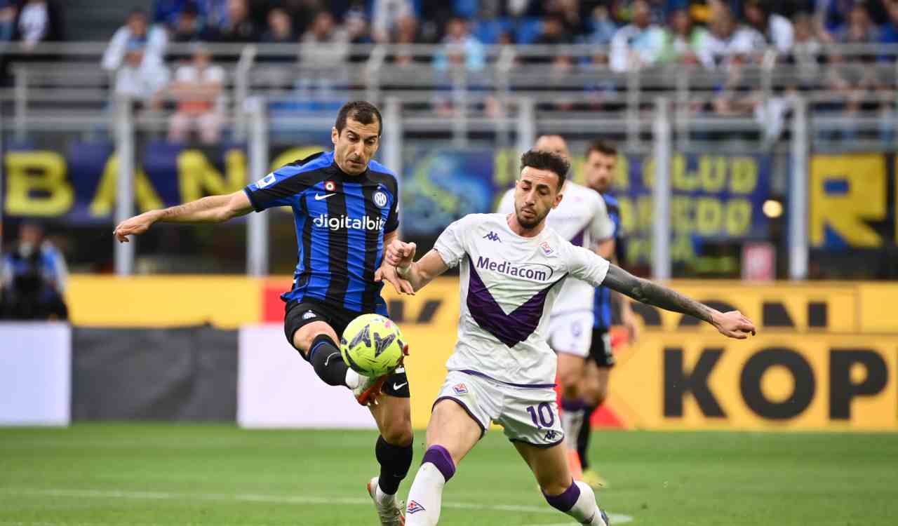 Inter-Fiorentina, voti e tabellino primo tempo: Mhkitaryan spreca ...