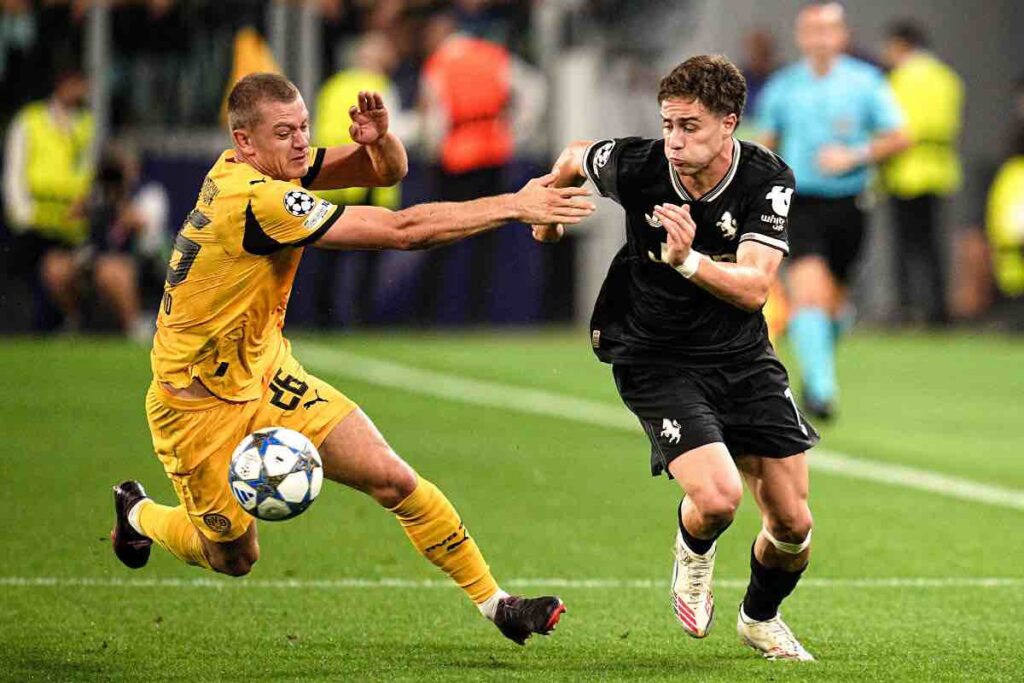 PAGELLE E TABELLINO JUVENTUS-BORUSSIA 4-4: Yildiz e Vlahovic show ...